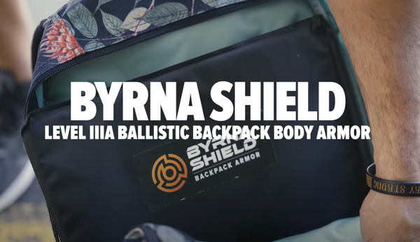 BYRNA SHIELD BULLET RESISTANT BACKPACK INSERT - Byrna